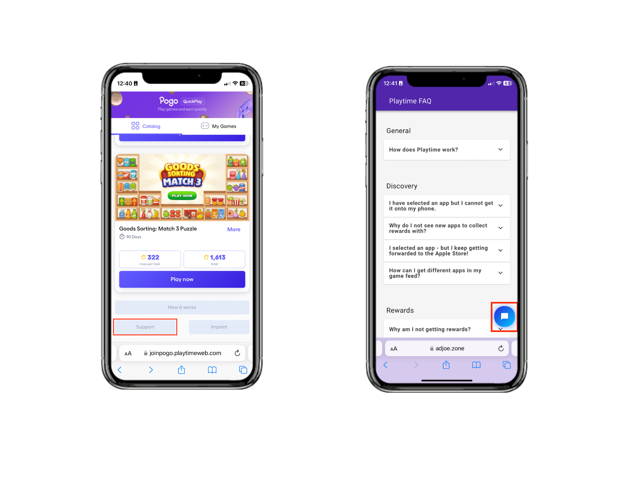 I haven't received points for a game I was playing in Pogo QuickPlay ...